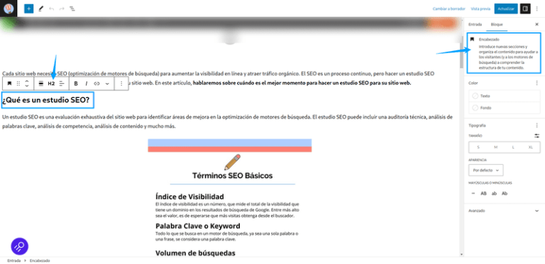 Los encabezados H1, H2 y H3 para SEO | The Digital Balloon